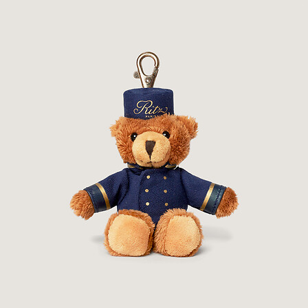Teddy bear bellboy key ring | Ritz Paris